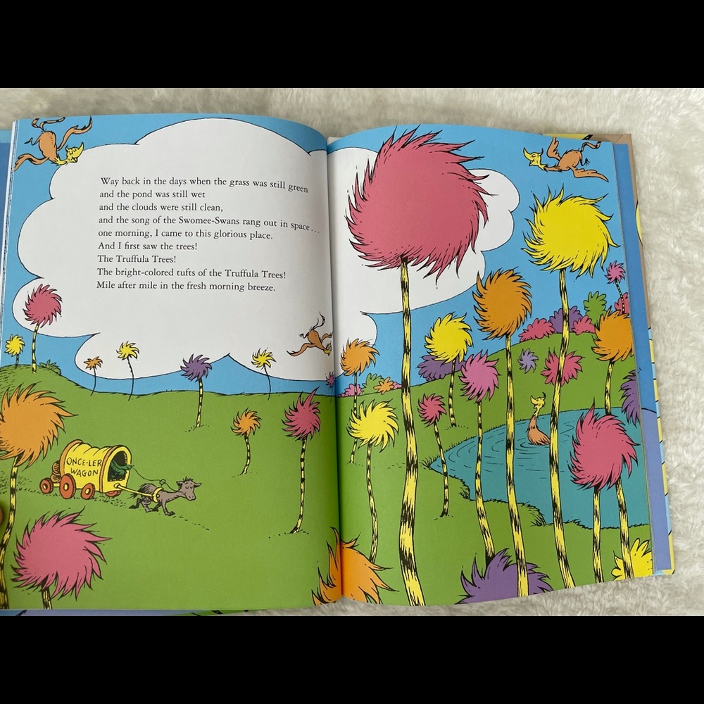 Dr. Seuss The Lorax Hardcover Book - Gem